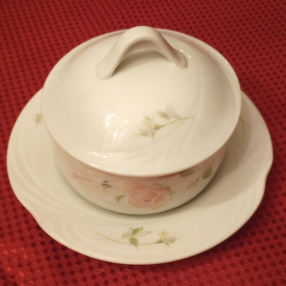 Santo China | Dining | Sculpture Rose 51 China Vintage Sango Butter ...